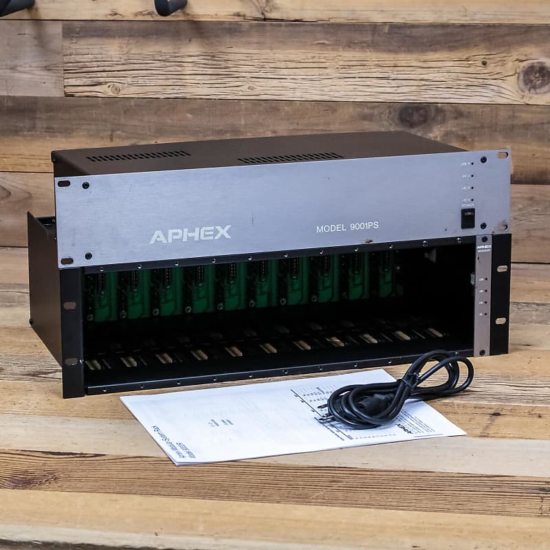 Aphex 9000R 900-Series Rack Frame w/ 90001PS Power Supply | Reverb