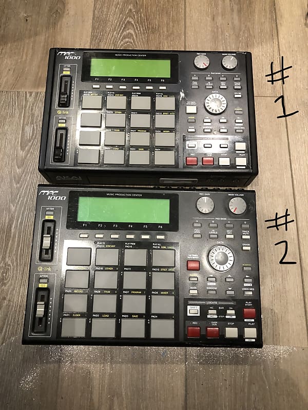 Akai Mpc MPC1000 lot of 2 units read description | Reverb