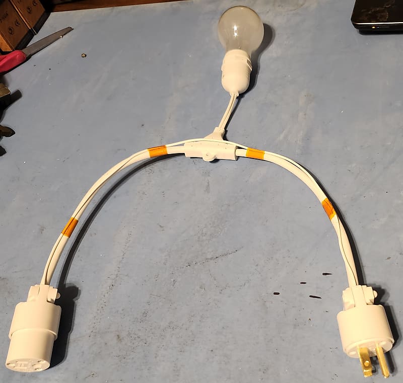 Homemade Dim Bulb Amplifier Test Fixture 2023 - Cable | Reverb