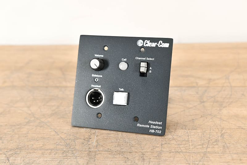 Clear-Com HB-702 Encore 2-Channel Full-Duplex Headset Station | Reverb
