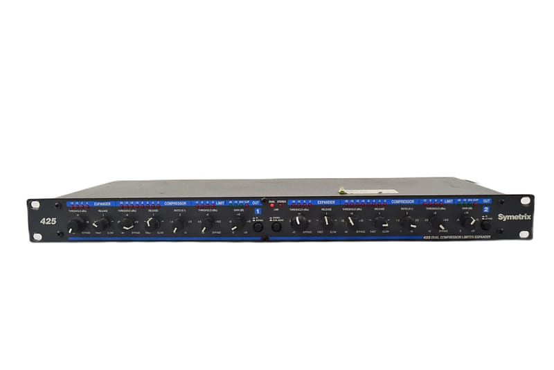Symetrix 425 Dual Channel Compressor / Limiter / Expander | Reverb