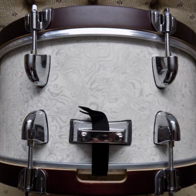 Dixon Classic Hybrid 6.5X14" Snare Drum - Sub Zero (white) - | Reverb