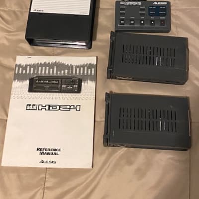 Alesis adat HD24 recorder With Caddies | Reverb
