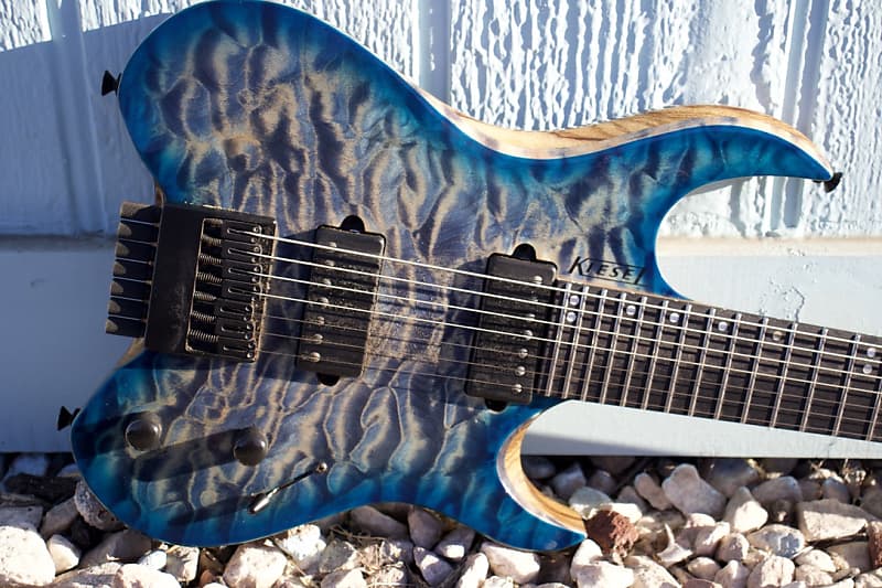 Kiesel V7 Vader 2021 - Blue Denim Fade | Reverb