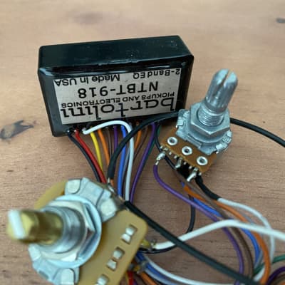 Bartolini NTBT 918 bass preamp | Reverb