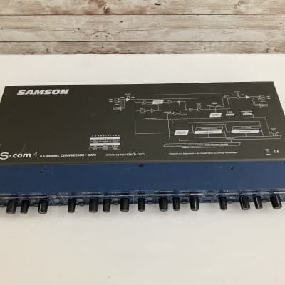 Used Samson S-COM 4 FOUR CH COMPRESSOR | Reverb