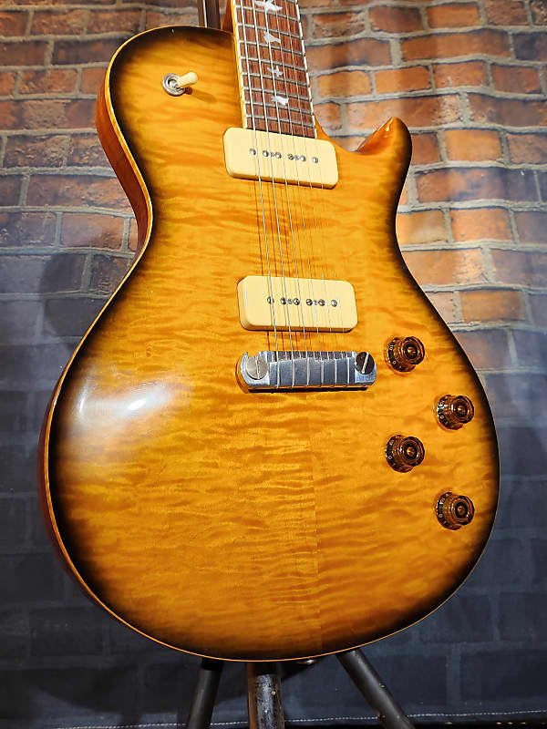 PRS TMSC245 2010 Ashburst 10 Top Flamed Maple - Ted McCarty | Reverb