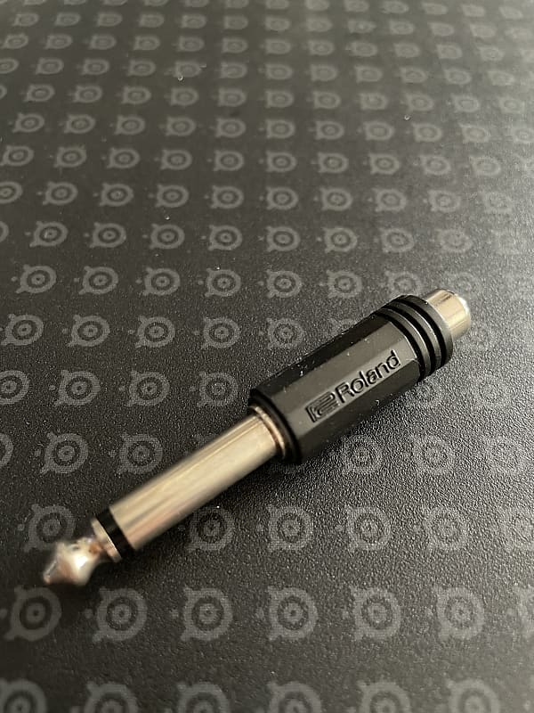 Roland Adapter RCA MONO Jack 80s - Black | Reverb