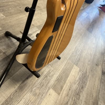 Shine electric bass guitar 5 string bass - Natural Racing | Reverb