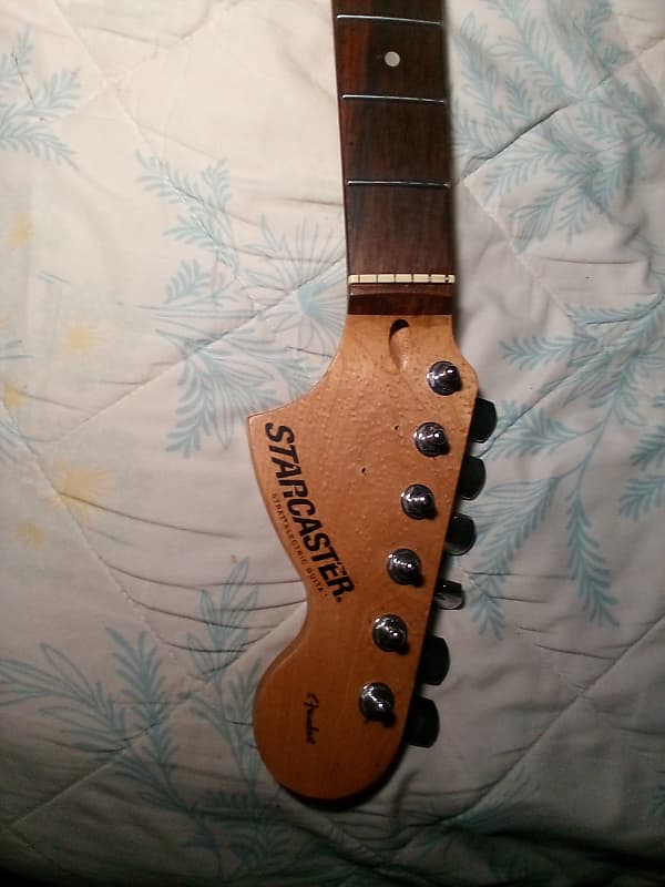 Fender Starcaster neck 2000-2010 - Satin poly | Reverb