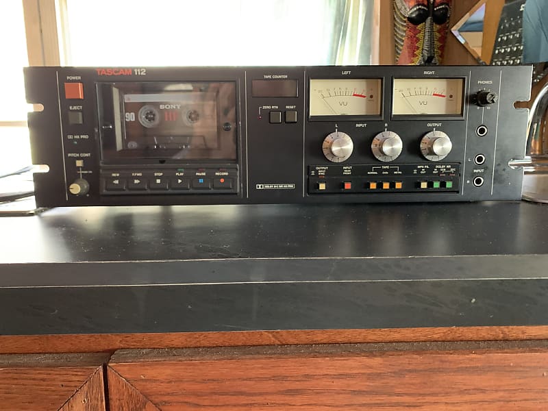 Tascam 112 2-Track Cassette Recorder | Reverb