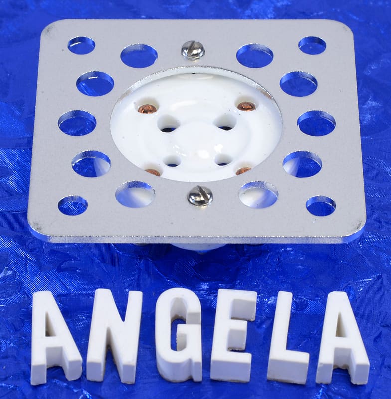 4 Pin Ceramic Wafer Tube Socket And Ventilated Aluminum | Reverb