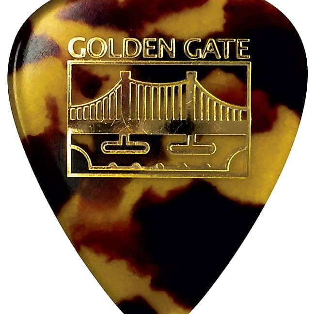 Golden Gate Deluxe Flat Picks (Dozen) - MP-14 Sideman | Reverb