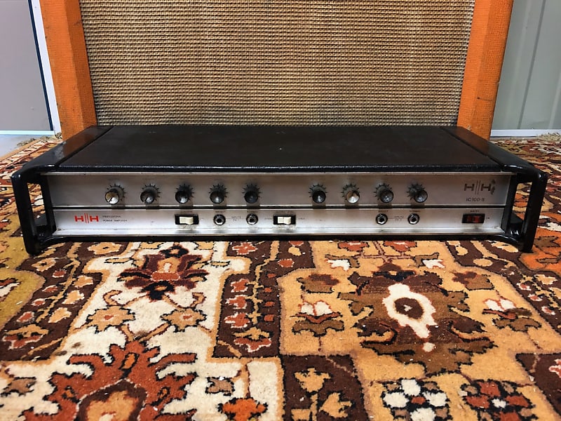 Vintage 1970s HH IC100 IC100S Professional Power Amplifier | Reverb UK