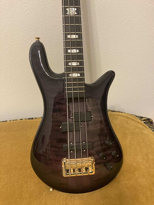 Spector Euro LT 4 Bass Guitar Euro LT 4 2017 Violet Fade | Reverb