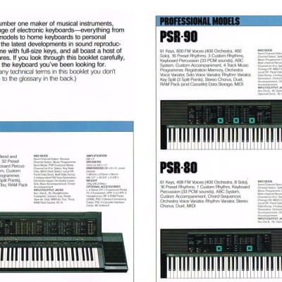 The Behemoth Yamaha PSR-6300 - 1986 King of amateur keyboards | Reverb