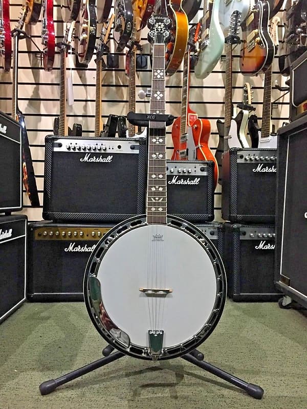 ASHBURY AB45 5 STRING BANJO, BRASS TONE RING, USED | Reverb UK