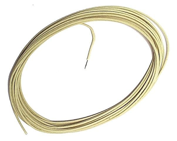 Gavitt Wire 25ft of 22 Gauge Vintage Style Push Back Cloth | Reverb