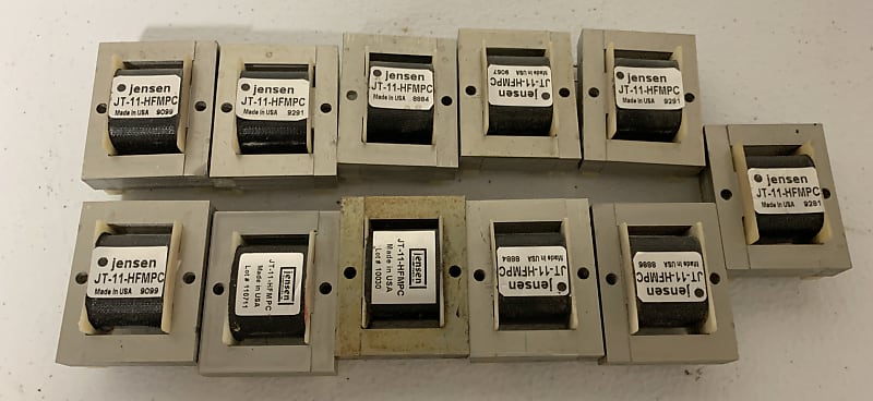 Lot of 11 Line Output Transformers, 80% Nickel Laminations, | Reverb