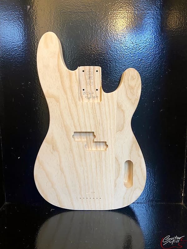 Guitar Mill '51 P-Style Bass Body / 2 pc. Swamp Ash / Split | Reverb