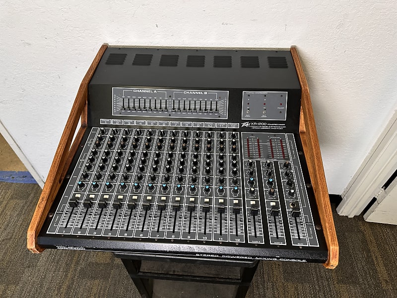 Peavey XR-1200 Mixer Stereo Powered Mixing Console Board | Reverb