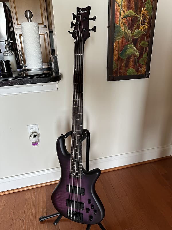 Schecter Limited-Edition Stiletto Studio-5 5 String Bass | Reverb