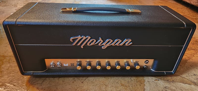 Morgan MVP35 Guitar Amplifier Head 1 of 4 Hand Wired 35 Watts | Reverb