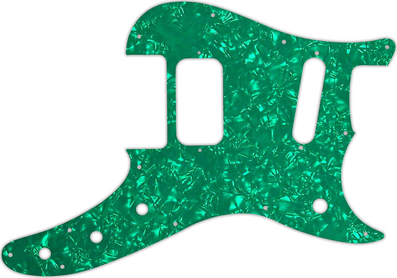 WD Custom Pickguard For Fender Duo-Sonic Offset HS #28GR | Reverb