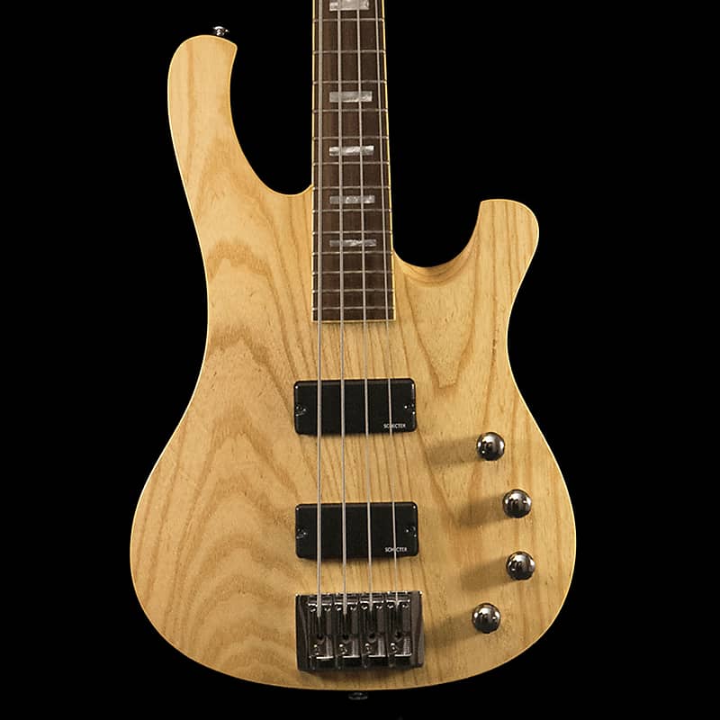 Schecter 2007 004 Bass Guitar in Natural, Pre-Owned | Reverb