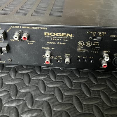 Bogen GS60 Mixer Amplifier Commercial Gold Seal Series | Reverb Canada