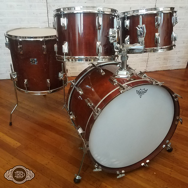 vintage early 80s Tama Superstar Mahogany 4 piece 6 ply | Reverb