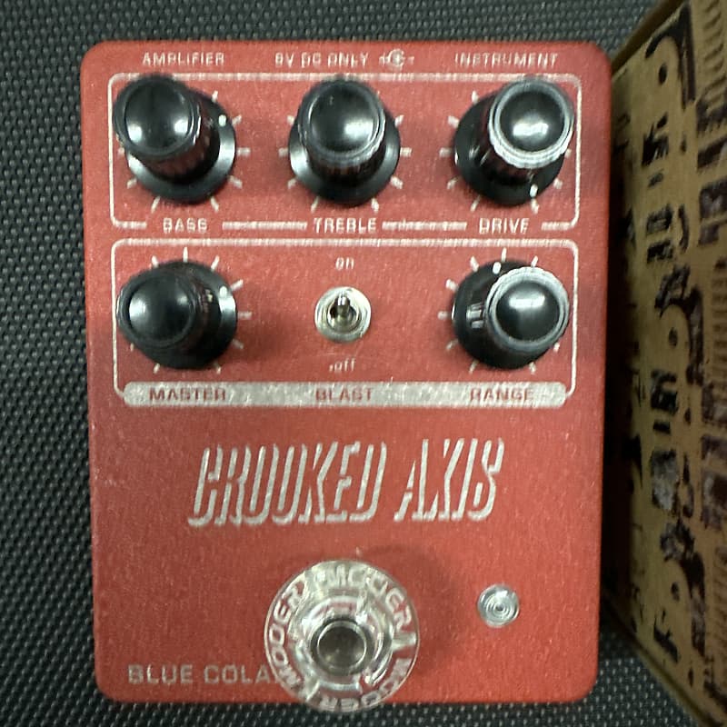 Blue Colander Crooked Axis Boost/Fuzz 2022 - Red- Price | Reverb