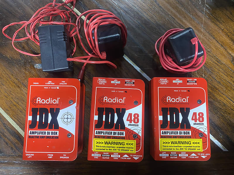 Radial JDX/JDX48 (3 units total) | Reverb