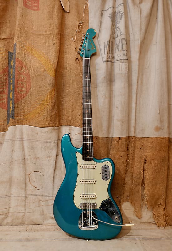 Fender Bass VI 1963 - Sherwood Green | Reverb Australia