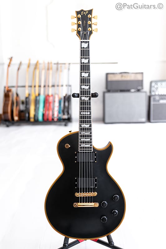 2011 ESP Eclipse I CTM FT - Full Thickness in Vintage Black | Reverb