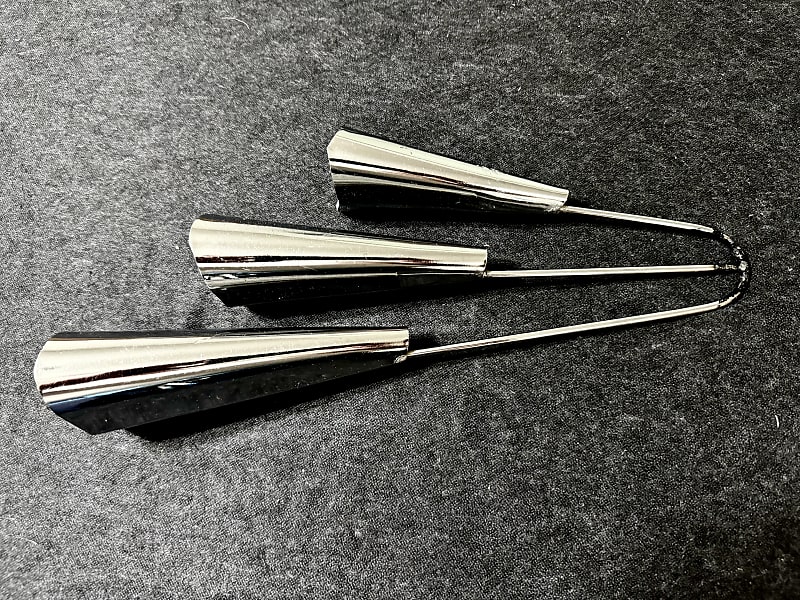 Triple Chrome AgoGo Bells | Reverb