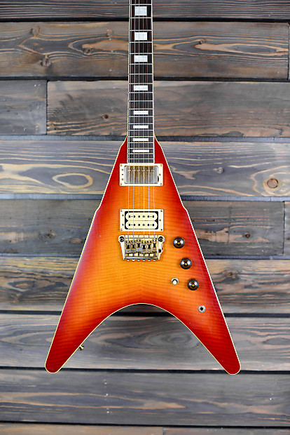 Vintage Japanese Ibanez RR550 Rocket Roll II 1984 Sunburst | Reverb