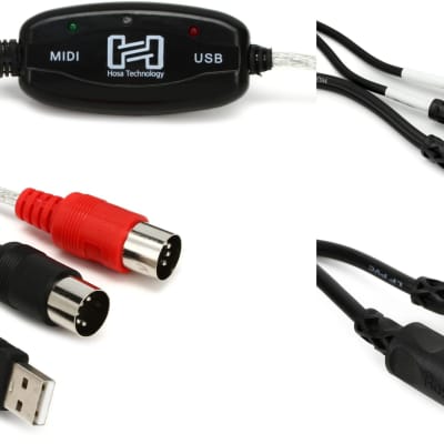 iConnectivity mio 1x1 USB-MIDI DIN-MIDI Interface Bundle with | Reverb