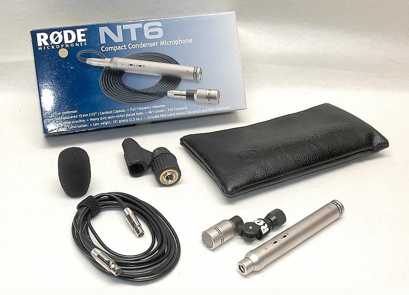 Rode NT6 Compact 1/2" Condenser Microphone with Remote | Reverb