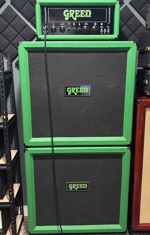 Green MATAMP GT1 w/ matching stack | Reverb