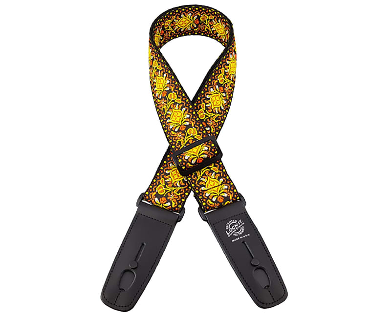 Lock-it Guitar Straps Lemon Chill | Reverb