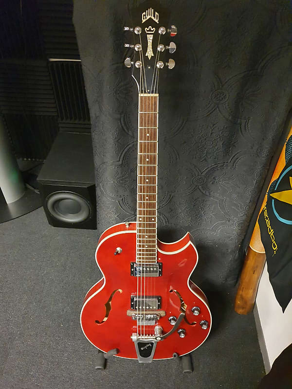 Guild Starfire III 90's - Cherry Red | Reverb