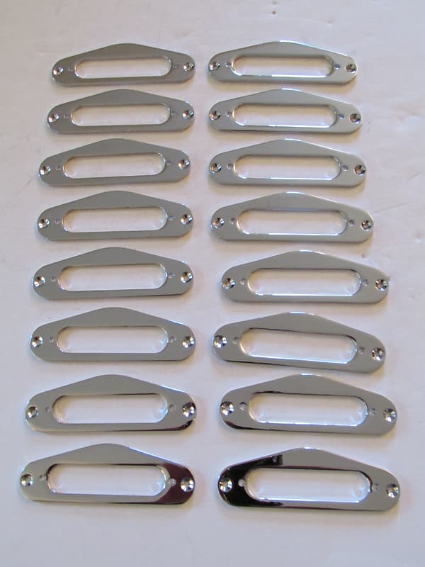 Feiten Guitars Chrome Pickup Rings for Tele Size Neck Pickups | Reverb