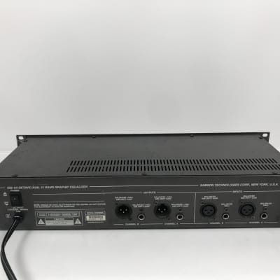 Samson E62 1/3 Octave Dual 31 Band Graphic Equalizer | Reverb
