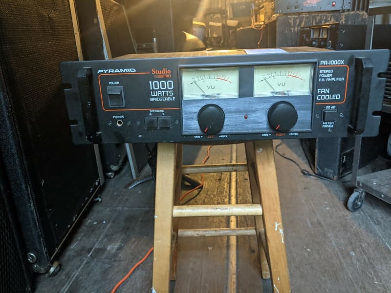 Pyramid Studio Pro Power Amp 1000 watts | Reverb