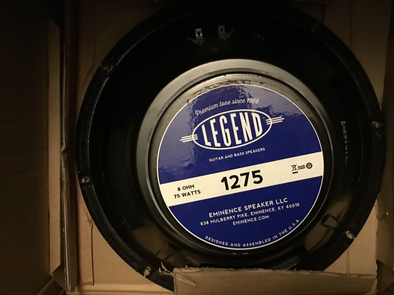 Eminence Legend 1275 - 12"- 8 Ohm - Guitar Speaker | Reverb