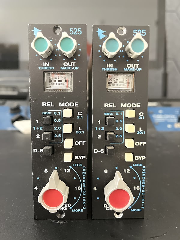 API 525 500 Series Discrete Compressor / Limiter Module | Reverb