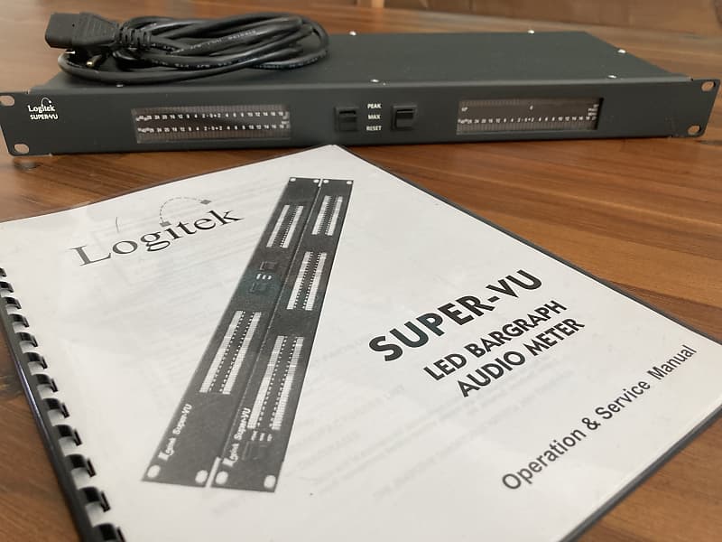 Logitek Super-VU LED Bargraph Audio Meter | Reverb
