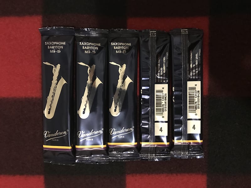 Vandoren "Traditional" Baritone Saxophone Reed (Individual) | Reverb