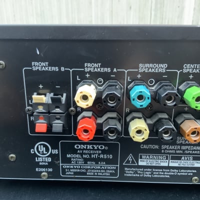 Onkyo 600 Watts HT-R510 Stereo System Receiver & Surround | Reverb